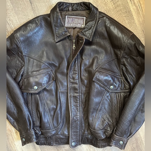 Colebrook Original | Jackets & Coats | Vintage Leather Jacket | Poshmark